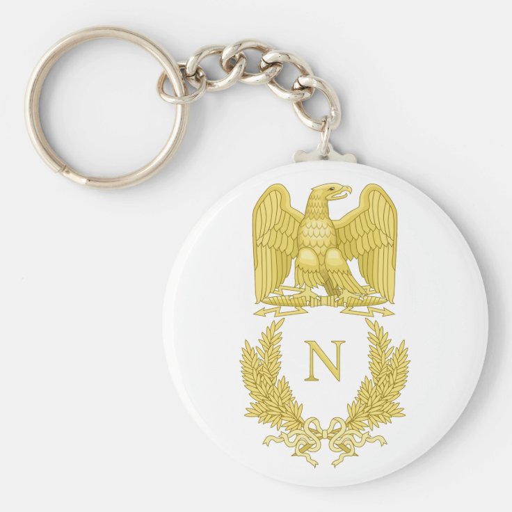 Napoleon Emblem Keychain | Zazzle