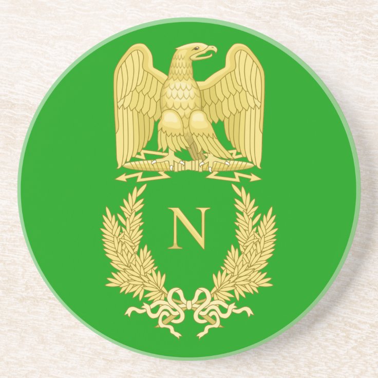 Napoleon I Famous Eagle Emblem Coaster | Zazzle