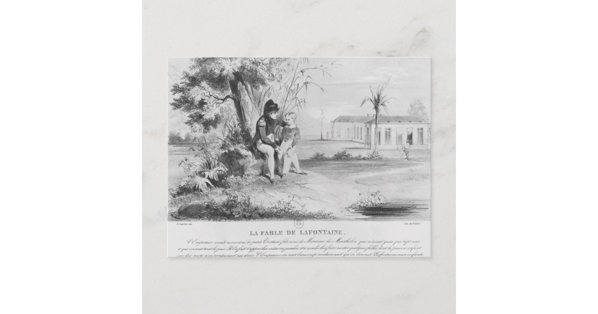 Napoleon I on the island of St. Helena Postcard | Zazzle