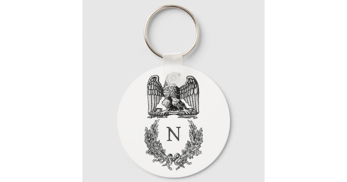 Napoleon Symbol Keychain | Zazzle