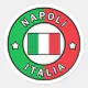 Napoli Italia Classic Round Sticker | Zazzle