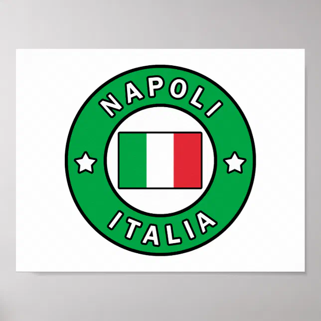 Napoli Italia Poster | Zazzle