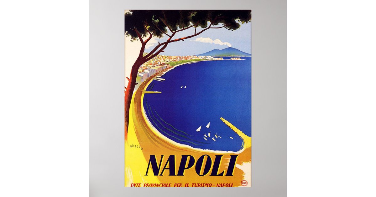 NAPOLI POSTER | Zazzle