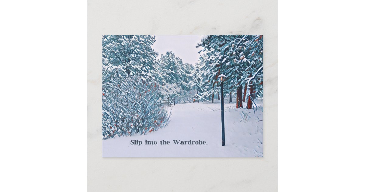 Narnia Inspired Post Card | Zazzle