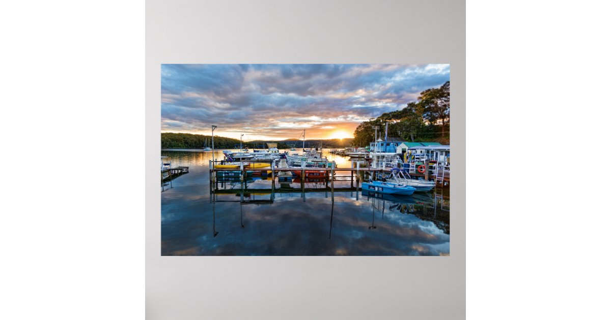 Narooma Marina Poster | Zazzle