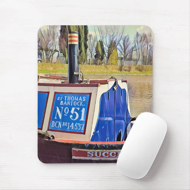 NARROWBOATS MOUSE PAD | Zazzle