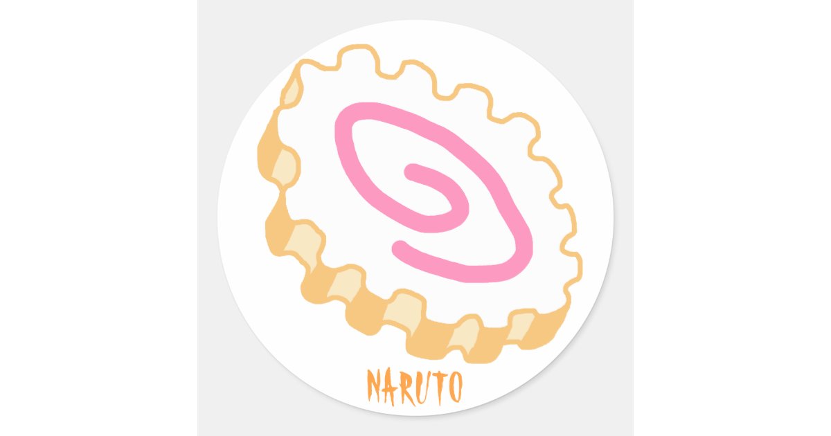NARUTO CLASSIC ROUND STICKER | Zazzle
