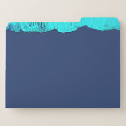 Narwhal Under The Ice File Folder | Zazzle