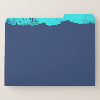 Narwhal Under The Ice File Folder | Zazzle