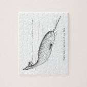 Narwhal Whale Unicorn of the Sea Jigsaw Puzzle | Zazzle