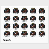 NASA Apollo 11 Logo Classic Round Sticker | Zazzle