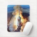 NASA Apollo 11 Moon Landing Rocket Launch Mouse Pad | Zazzle
