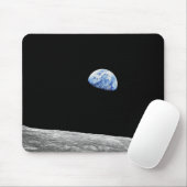 NASA Apollo 8 Earthrise Moon Lunar Orbit Photo Mouse Pad | Zazzle