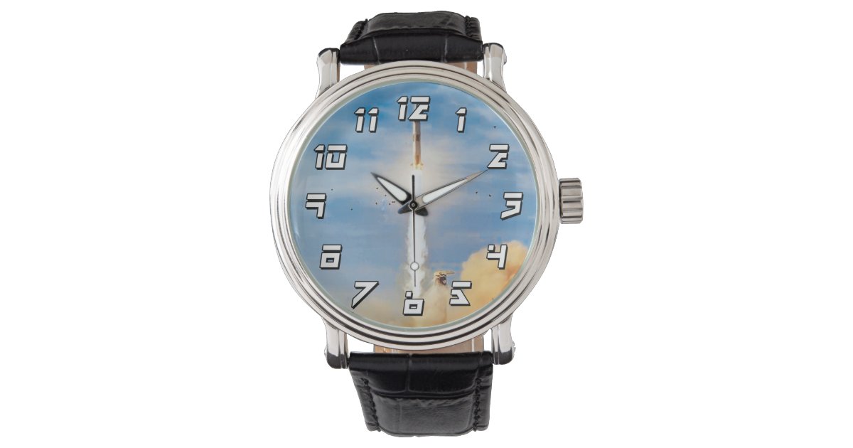 NASA Apollo 8 Rocket Launch Kennedy Space Center Watch | Zazzle