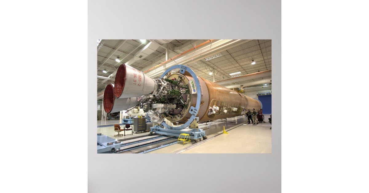 NASA Atlas V Rocket Poster | Zazzle