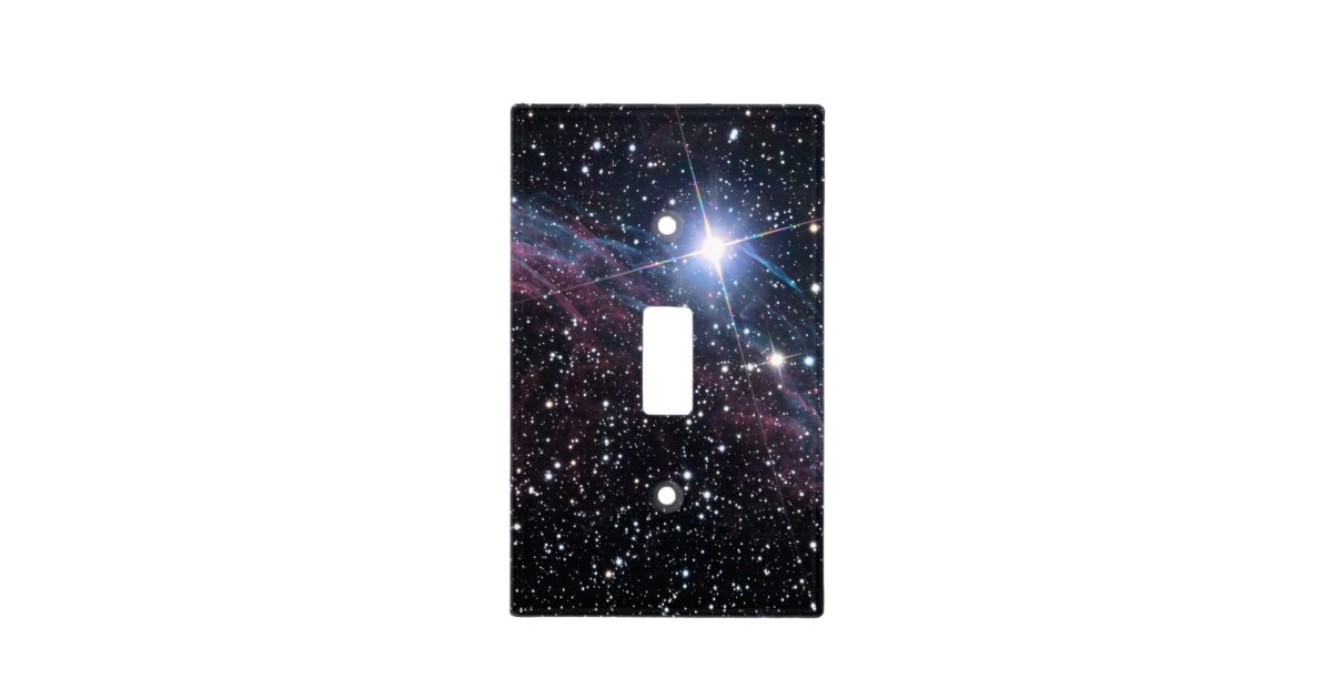 NASA ESA Veil nebula Light Switch Cover | Zazzle
