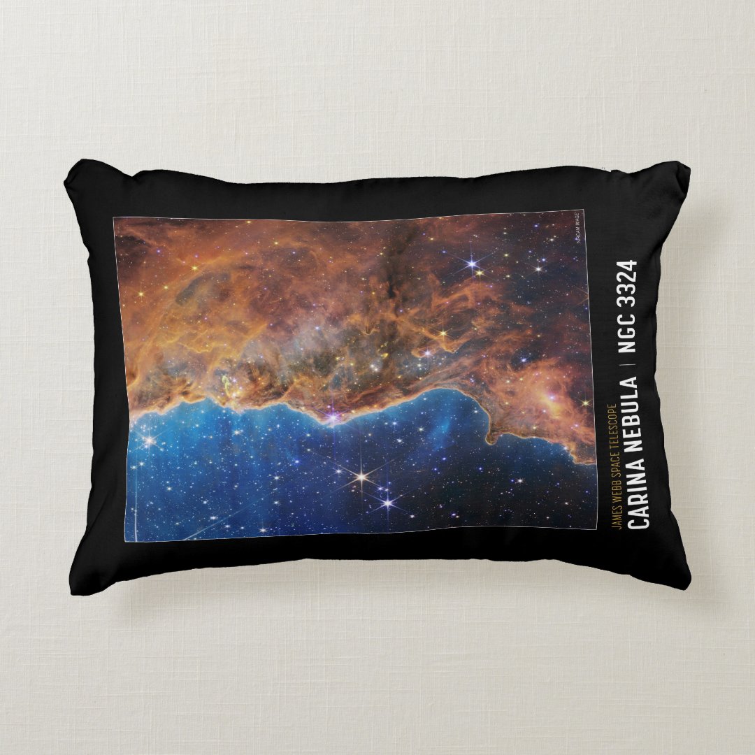 NASA James Webb Cosmic Cliffs Space Accent Pillow | Zazzle NASA James Webb Cosmic Cliffs Space Accent Pillow | Zazzle
