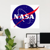 NASA Meatball Logo Poster | Zazzle