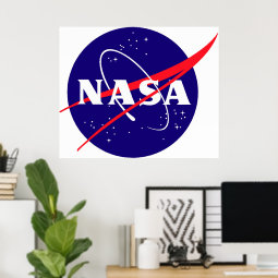 NASA Meatball Logo Poster | Zazzle
