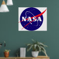 NASA Meatball Logo Poster | Zazzle