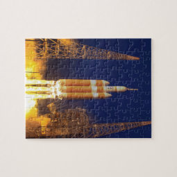 NASA Orion Spacecraft Rocket Launch Jigsaw Puzzle | Zazzle