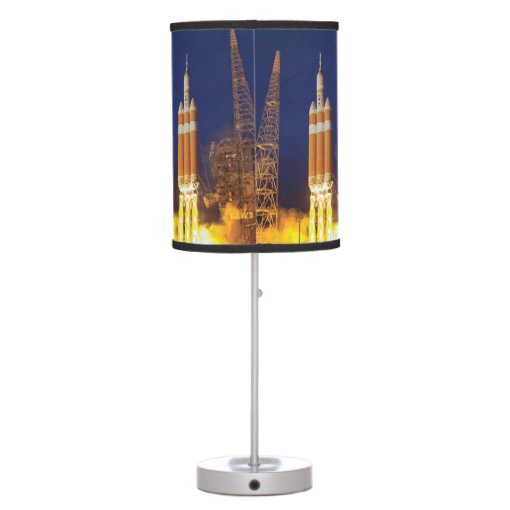NASA Orion Spacecraft Rocket Launch Table Lamp | Zazzle