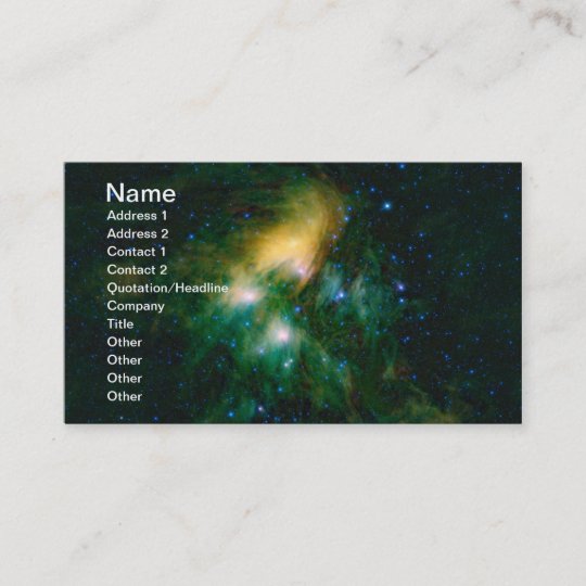 NASA Pleiades Business Card | Zazzle.com