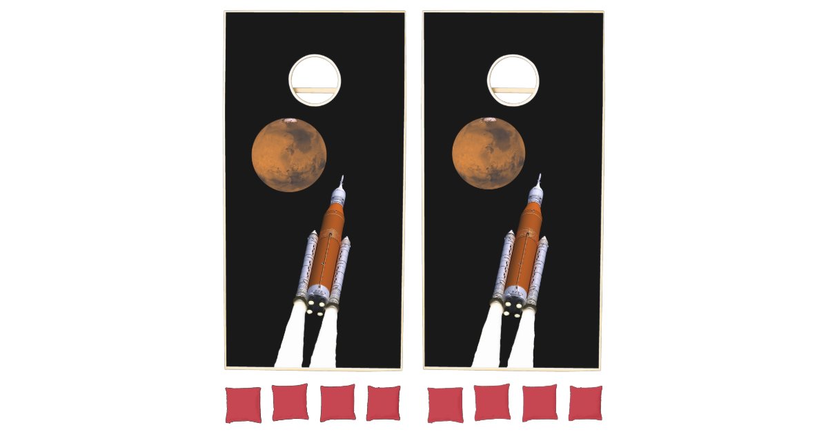 NASA SLS Space Launch System Cornhole Set | Zazzle