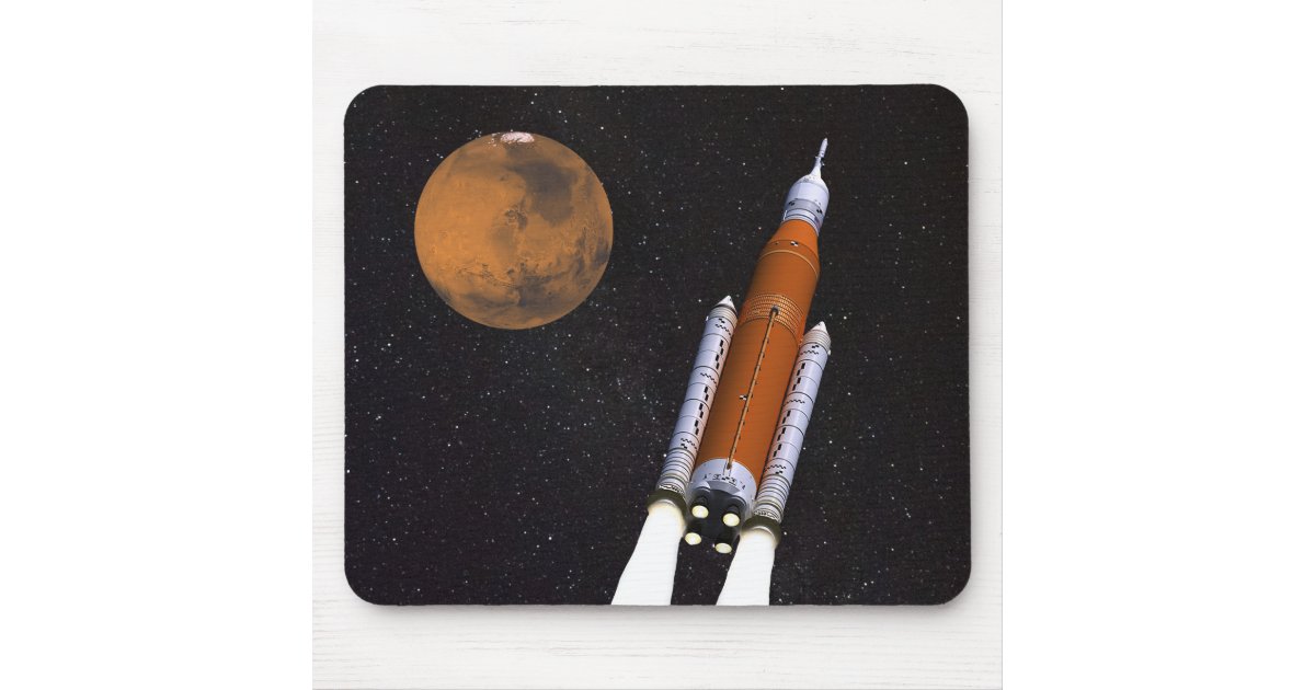 NASA SLS Space Launch System Mouse Pad | Zazzle