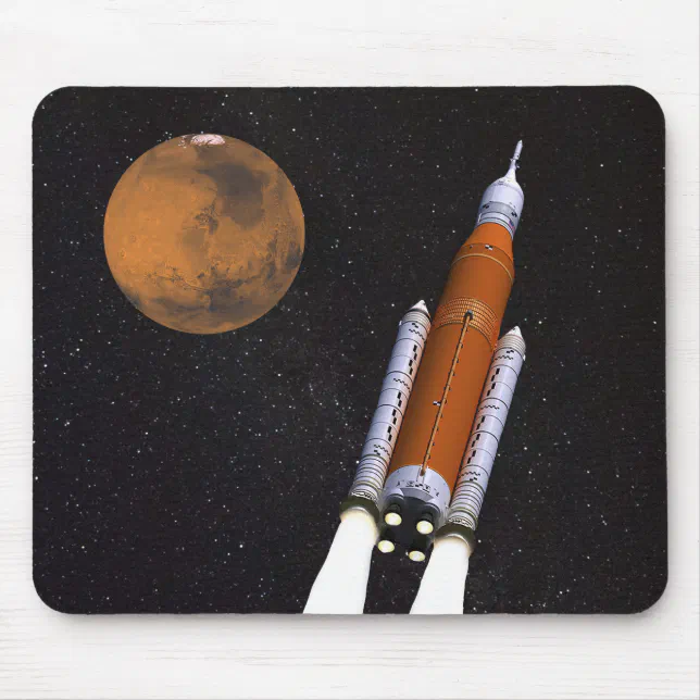 NASA SLS Space Launch System Mouse Pad | Zazzle