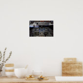 NASA Space Shuttle Cockpit Earth Orbit Window View Poster | Zazzle
