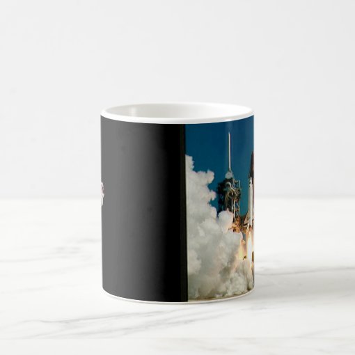 NASA Space Shuttle launch, Rocket Mug | Zazzle