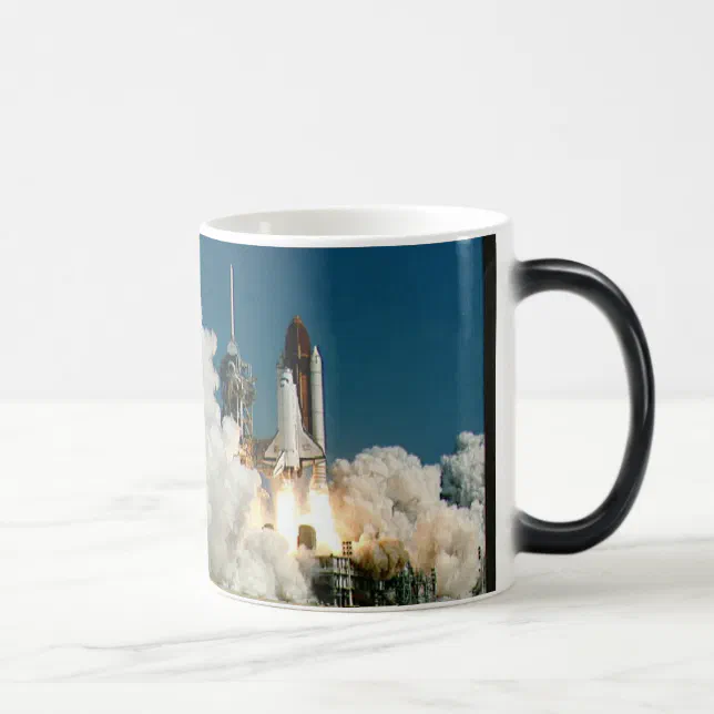 NASA Space Shuttle launch, Rocket Mug | Zazzle