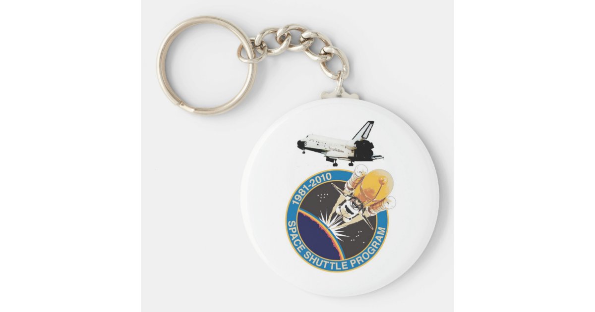 NASA Space Shuttle Program Keychain | Zazzle.com