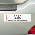 NASA To Probe URANUS Bumper Sticker. Bumper Sticker | Zazzle