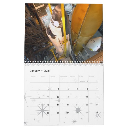 Nasa Tribute Calendar | Zazzle.com