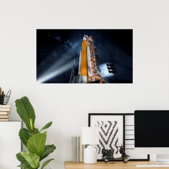 NASA's Space Launch System Poster | Zazzle