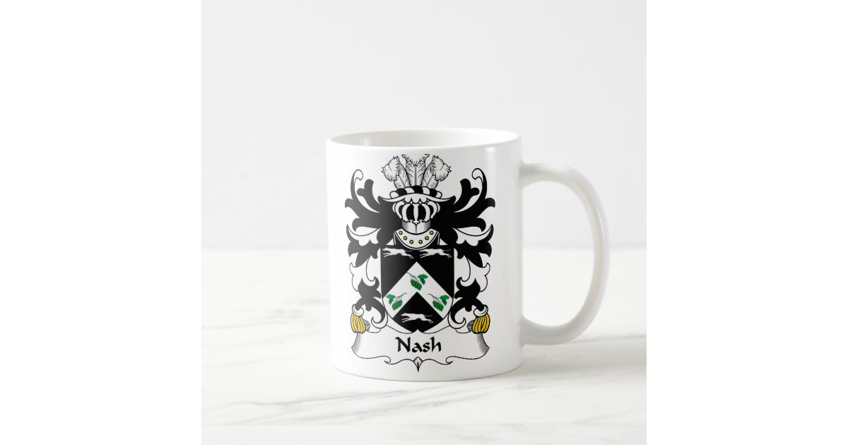 Nash Family Crest Coffee Mug | Zazzle
