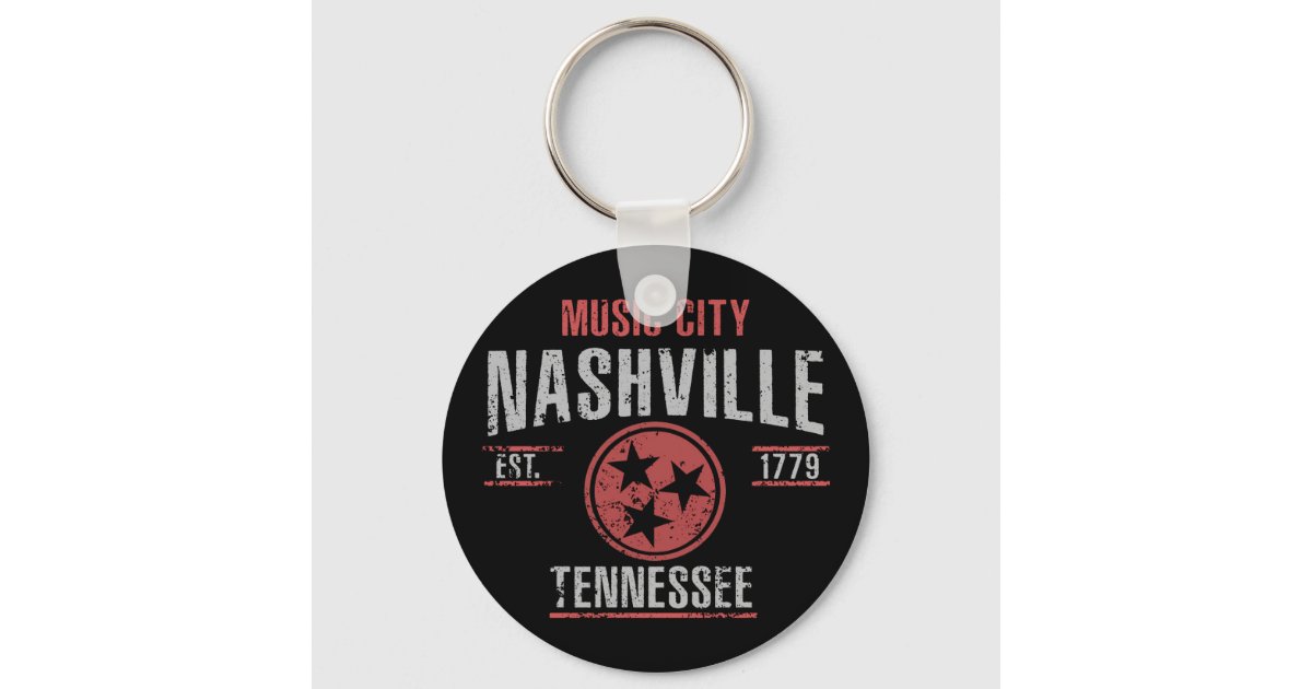 Nashville Keychain | Zazzle