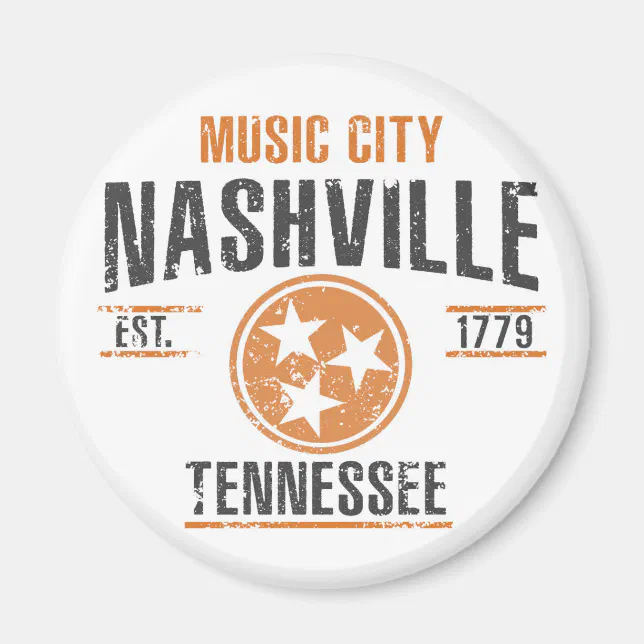 Nashville Magnet | Zazzle