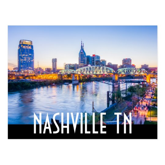 NASHVILLE TN POSTCARD | Zazzle.com