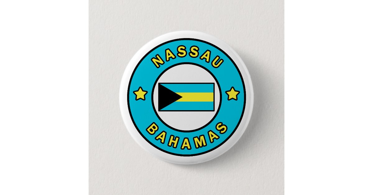 Nassau Bahamas Button | Zazzle