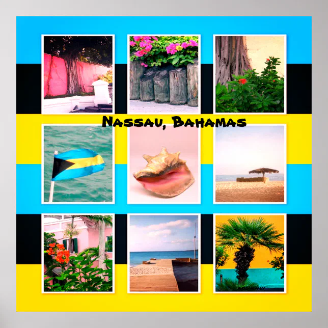 Nassau, Bahamas Poster | Zazzle