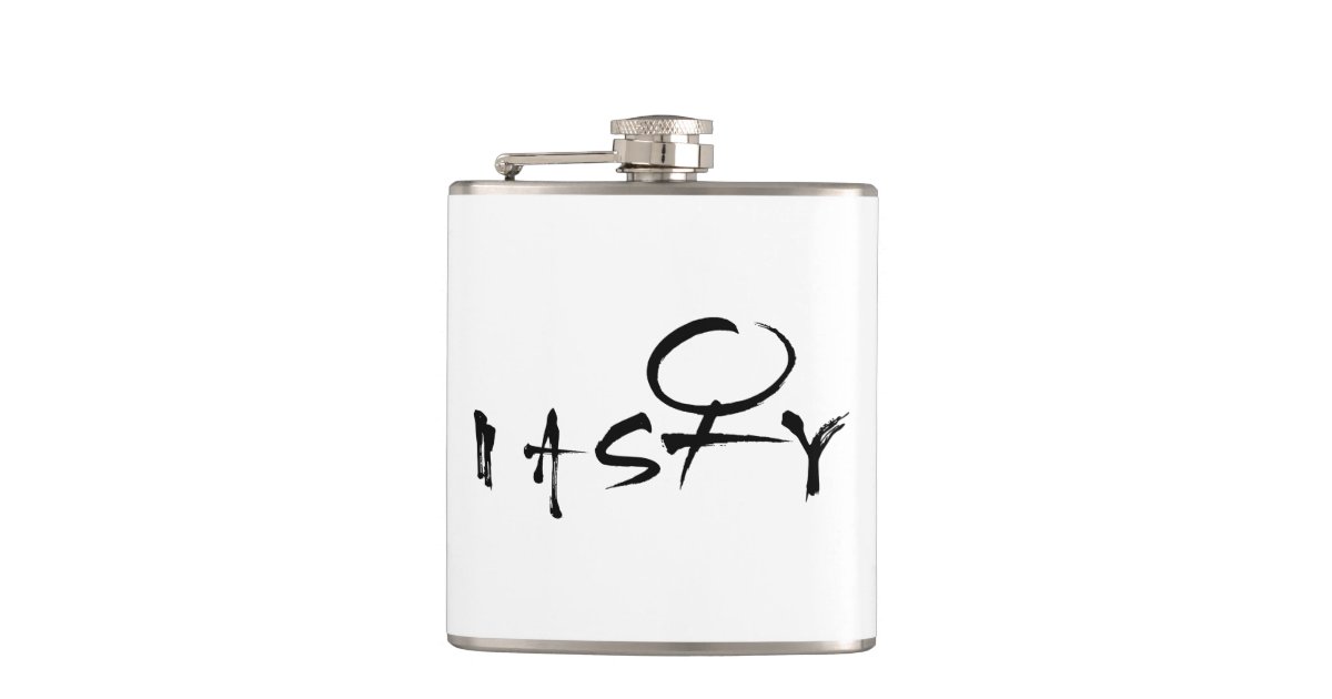 Nasty Woman - Female Symbol Hip Flask | Zazzle