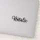 Natalie Name - Handwritten Calligraphy Sticker | Zazzle