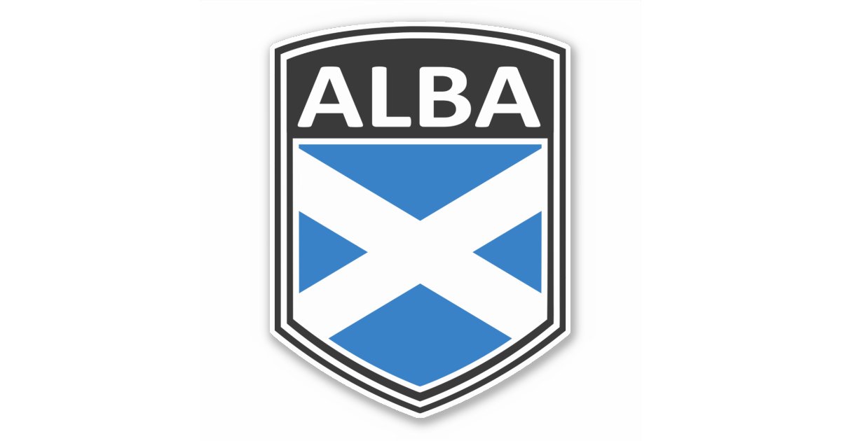 National - Alba Sticker | Zazzle
