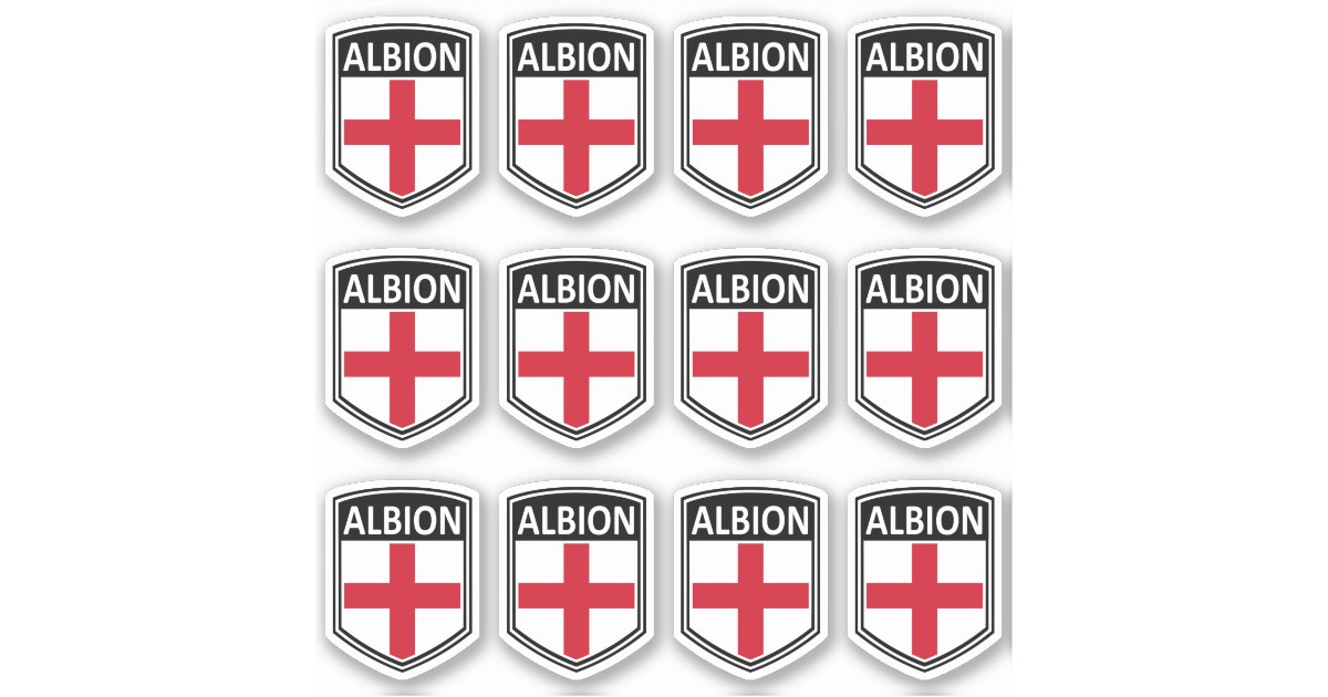 National - Albion Sticker | Zazzle
