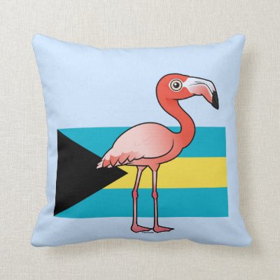 Meet the Vibrant American Flamingo by Birdorable | Meet the Birds