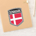 National - Denmark Sticker | Zazzle
