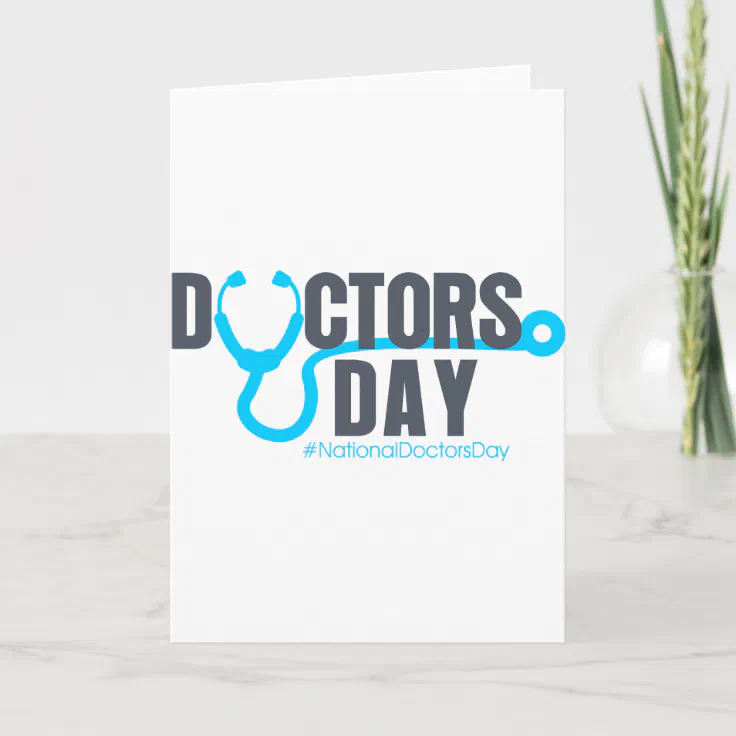 National Doctors Day Card | Zazzle